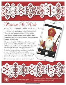 Pics with St. Nick – Church of the Holy Spirit